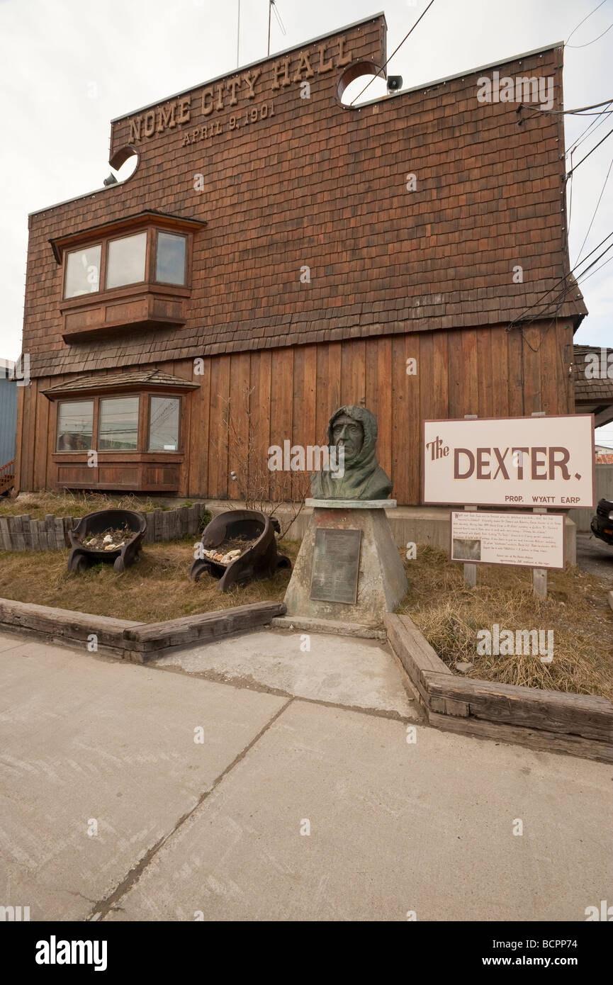 SIGN INDICATING PROXIMITY OF THE DEXTER SALOON RUN BY WYATT EARP NOME ...