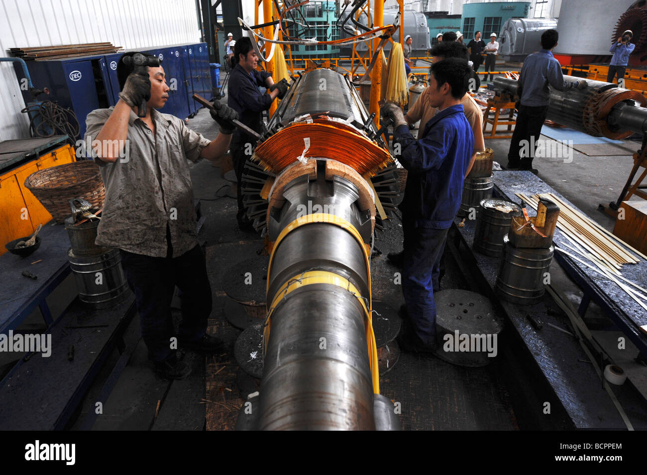 Factory China Work Floor High Resolution Stock Photography and Images ...