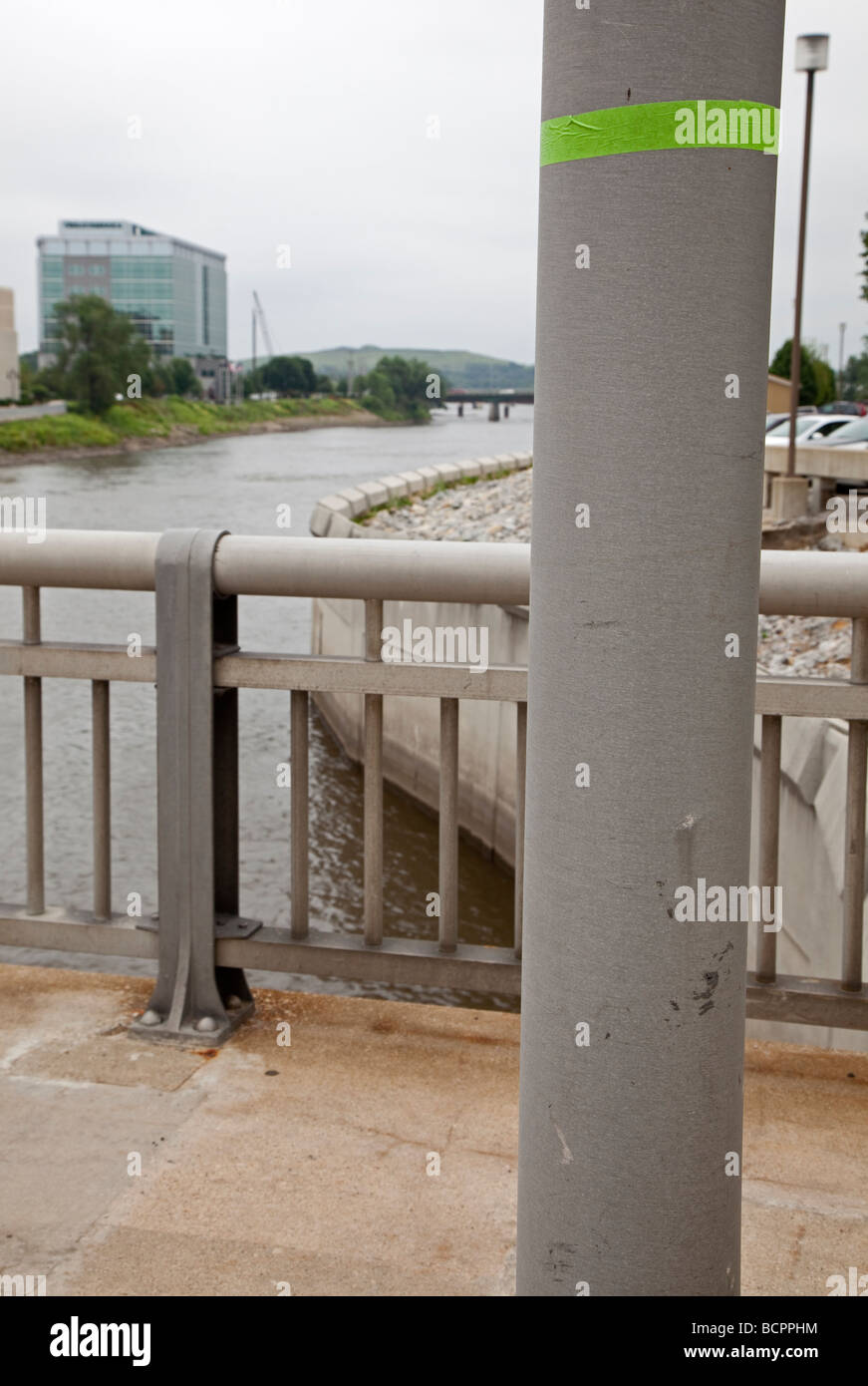Flood water marker hi-res stock photography and images - Alamy