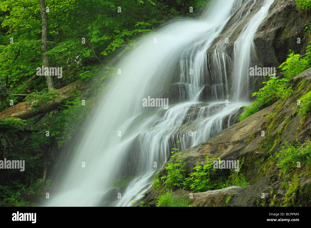 Crabtree Falls Blue Ridge Parkway Virginia Stock Photo - Alamy