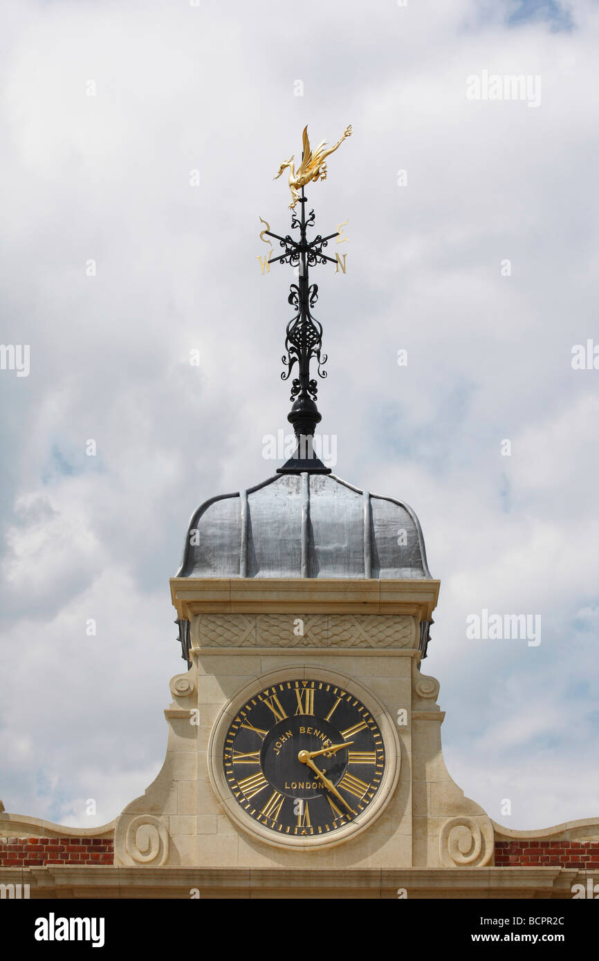 Historic Clock tower the Henry Ford Museum Dearborn Michigan in USA US ...