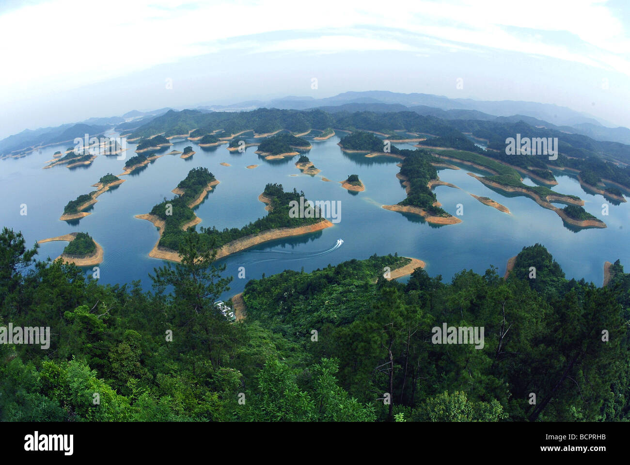 Thousand Island Lake, Hangzhou, Zhejiang Province, China Stock Photo ...