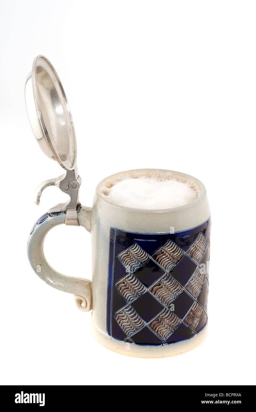 Beer Stein White Background High Resolution Stock Photography and ...