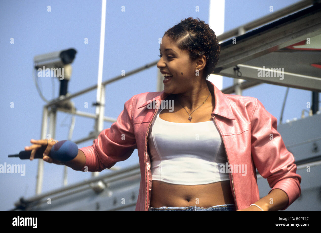 BBC Radio 1 one Roadshow Stock Photo - Alamy