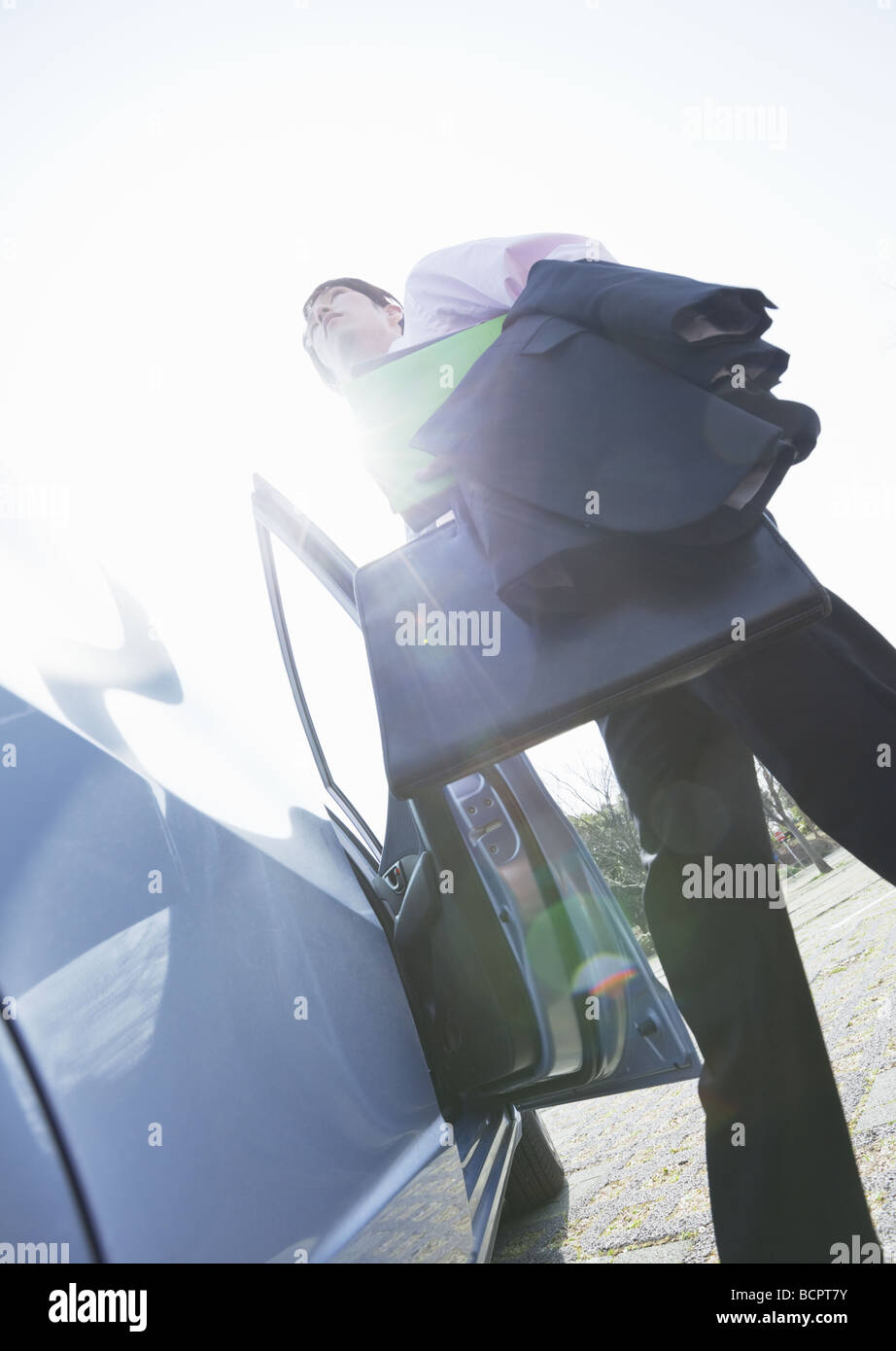 Getting off car business hi-res stock photography and images - Alamy