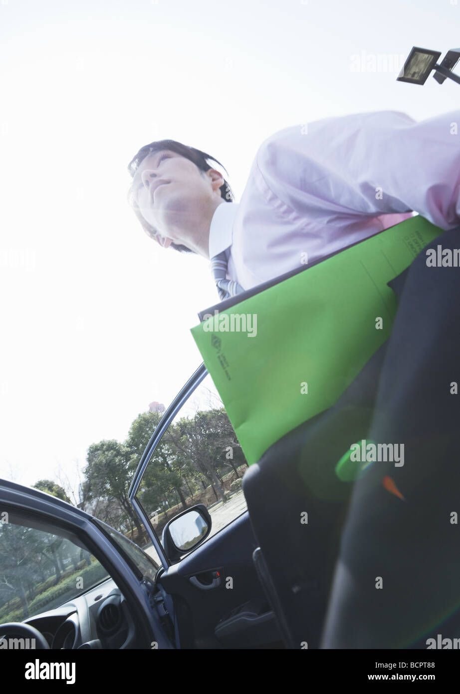 Getting off car business hi-res stock photography and images - Alamy