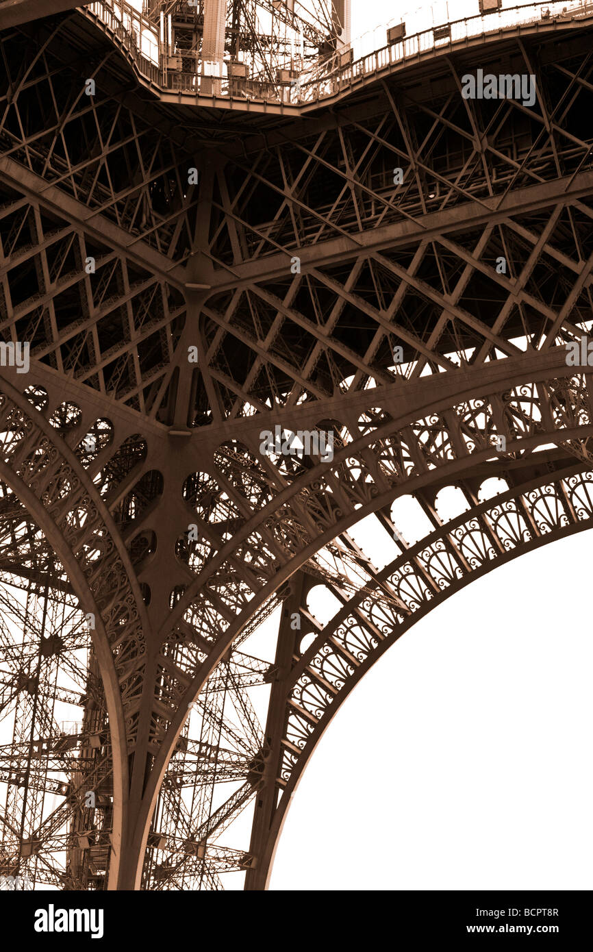 France Paris Eiffel Tower, Pier Stock Photo - Alamy