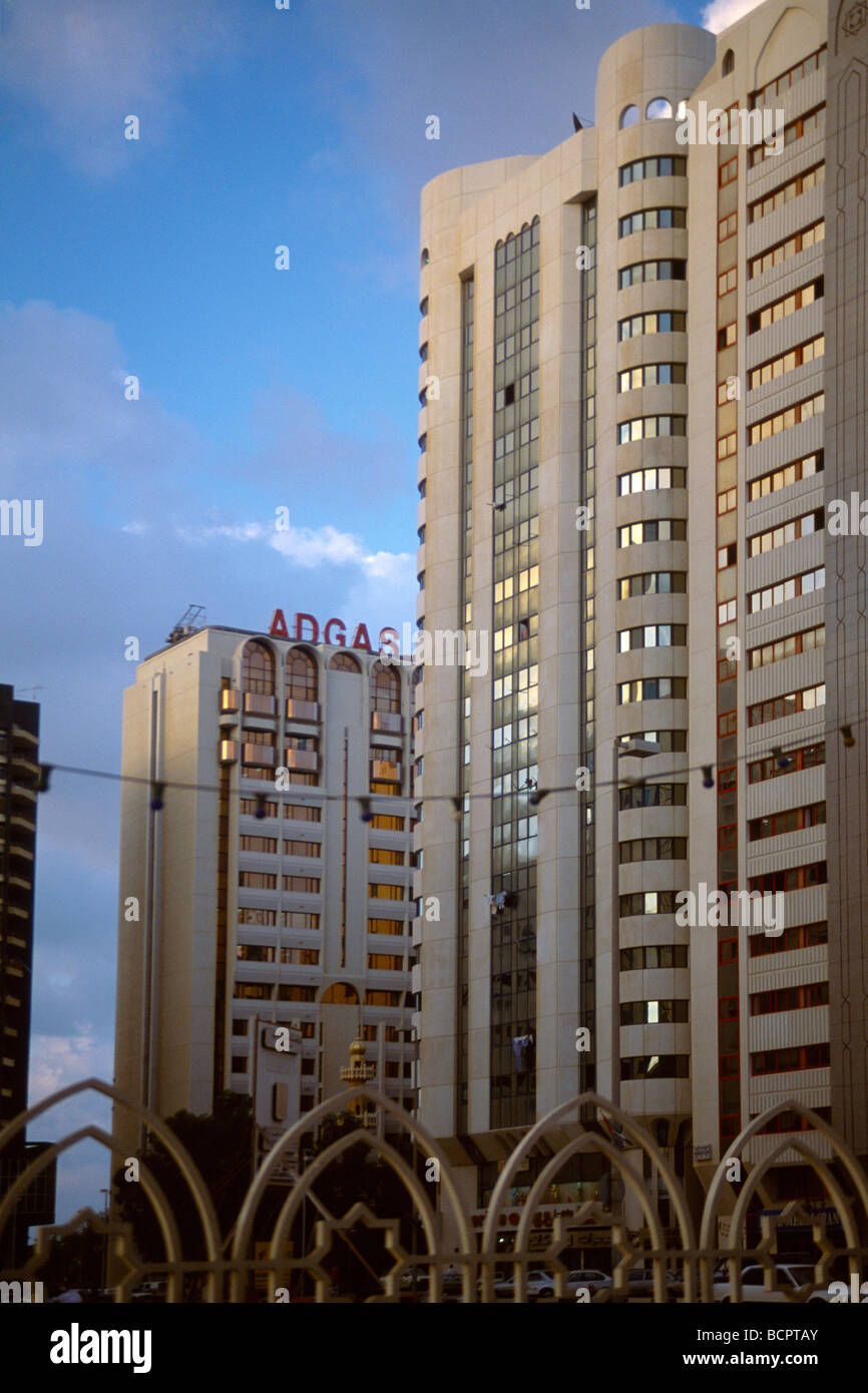 Abu Dhabi UAE Adgas Building Stock Photo - Alamy