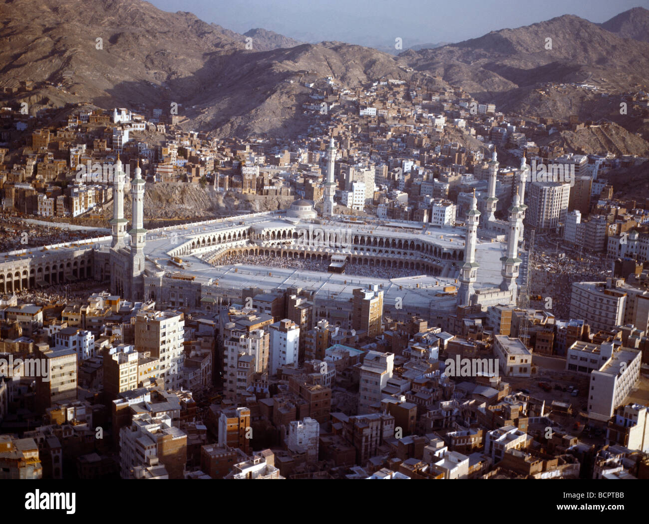 Makkah Saudi Arabia Haram (before New Extension) Hajj Stock Photo - Alamy