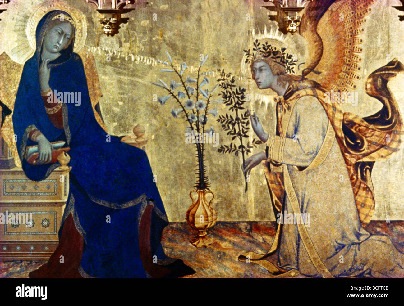 Annunciation of the angel to mary hi-res stock photography and images - Alamy