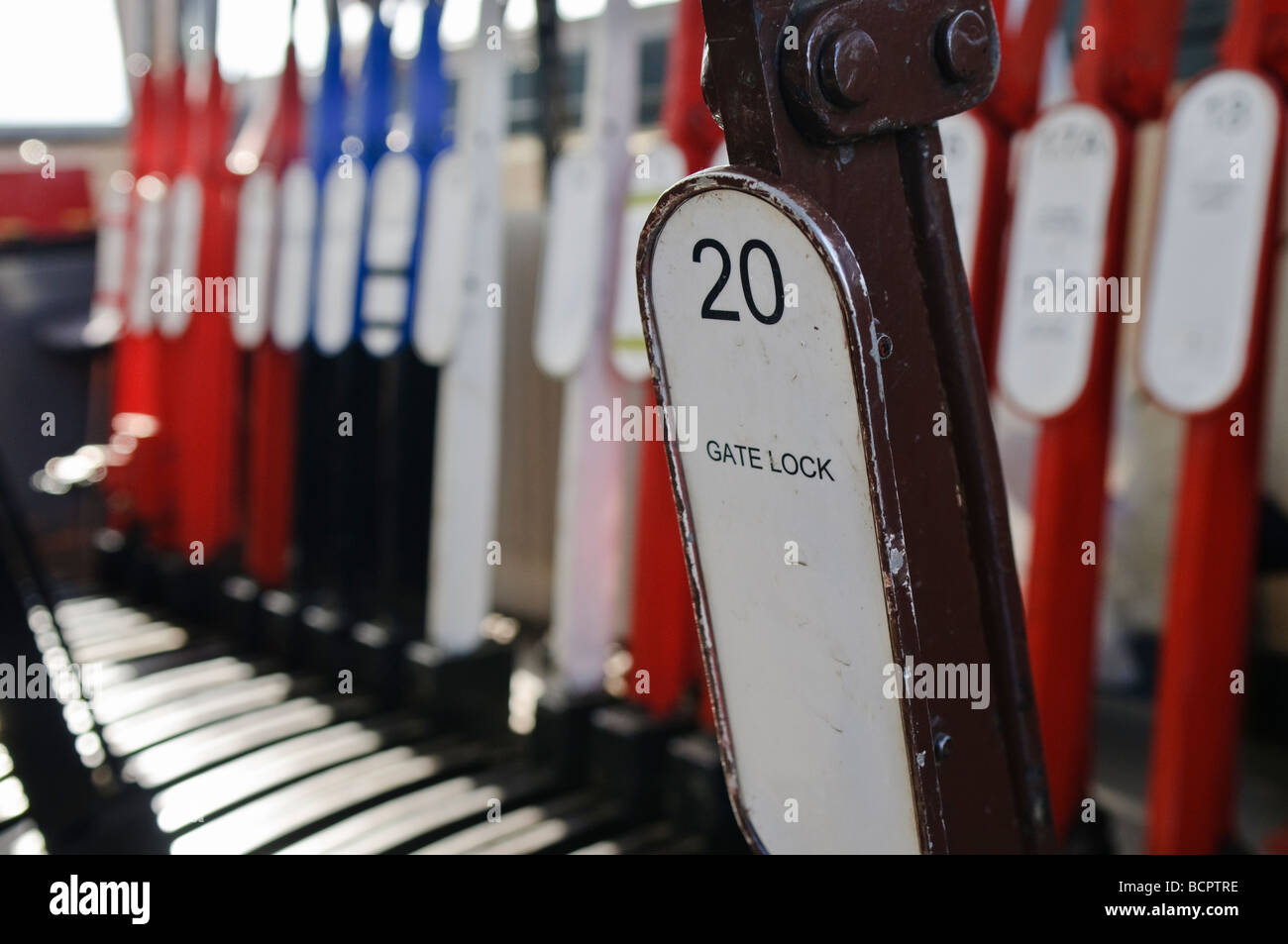 Railway Points Lever High Resolution Stock Photography and Images - Alamy