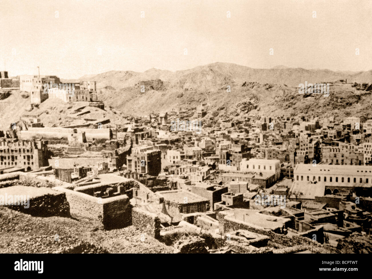 Saudi Arabia Historical Overview of City Mecca Stock Photo - Alamy