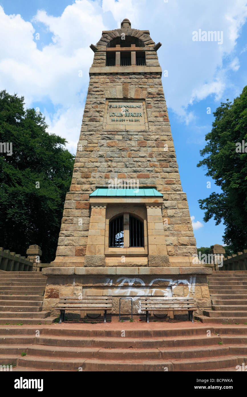 Route der Industriekultur, Berger-Denkmal auf dem Hohenstein im ...