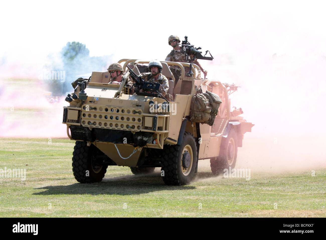 British Army Land Rover Stock Photo - Alamy
