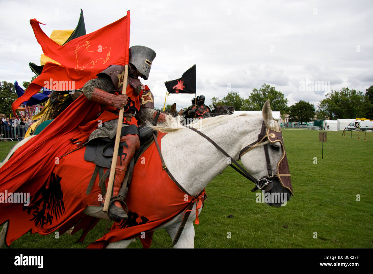 Medieval Knights On Horses The Armour Of An English Medieval Knight