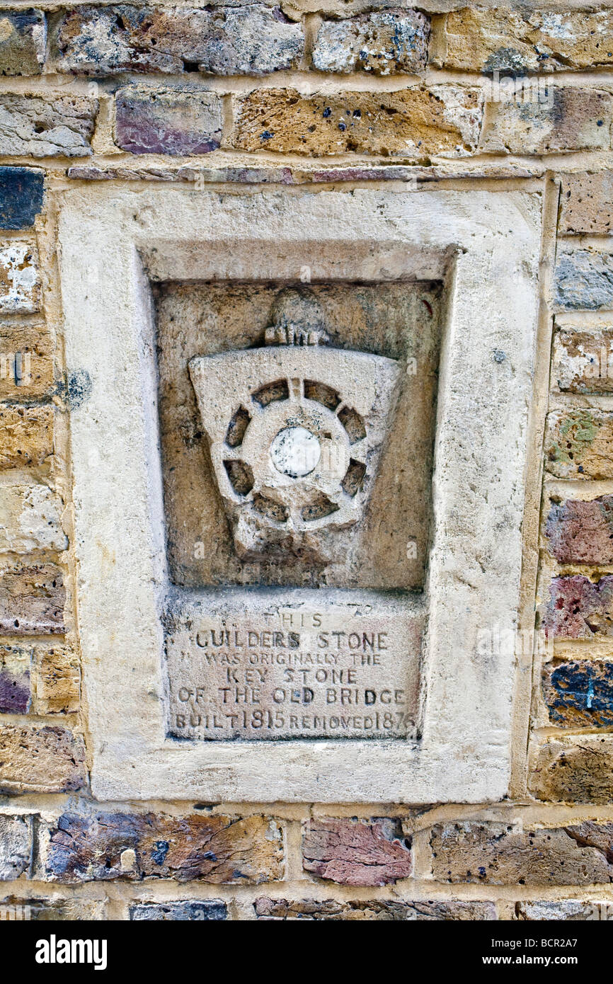 Guilders Stone. Key Stone of old bridge, Camden Lock, Camden High ...