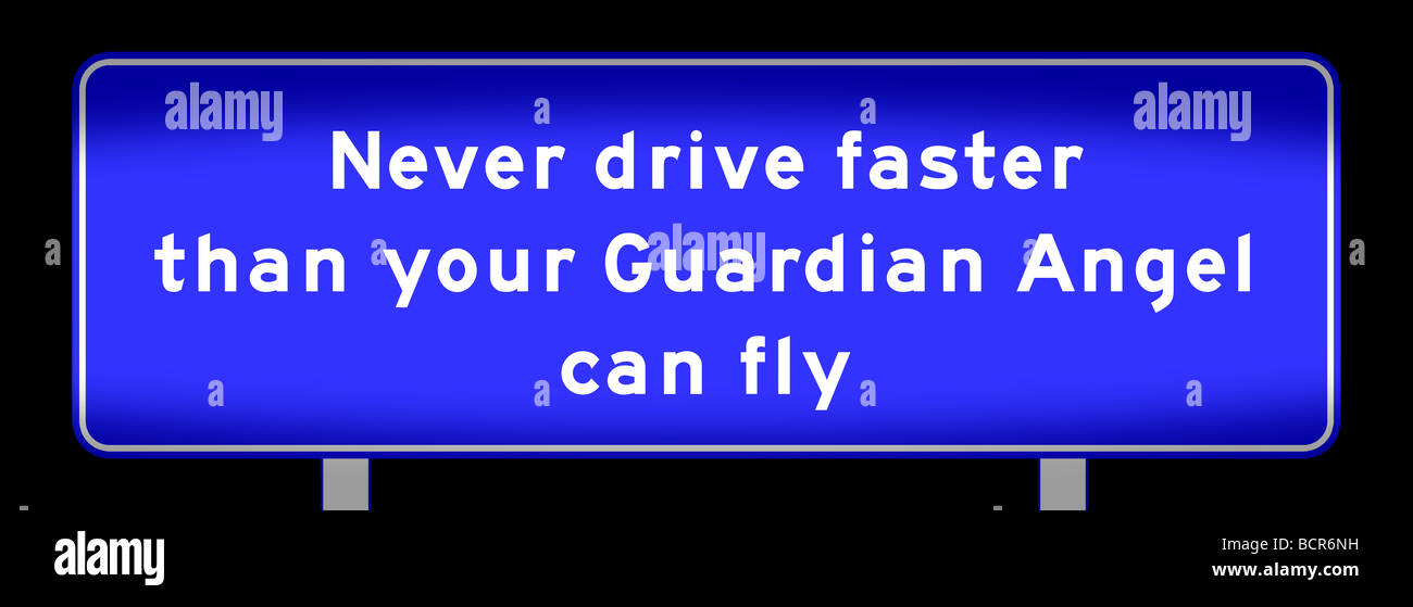 funny road message Stock Photo - Alamy