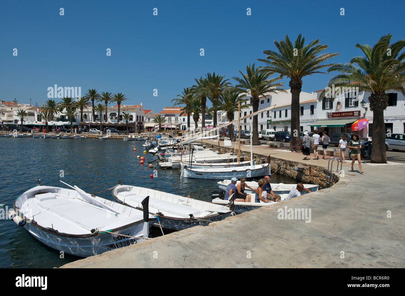 Traditional fornells fishing boats hi-res stock photography and images ...