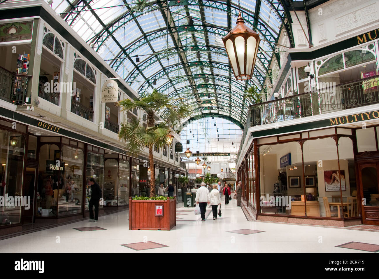 Wayfarers Arcade on Lord Street, Southport Stock Photo - Alamy