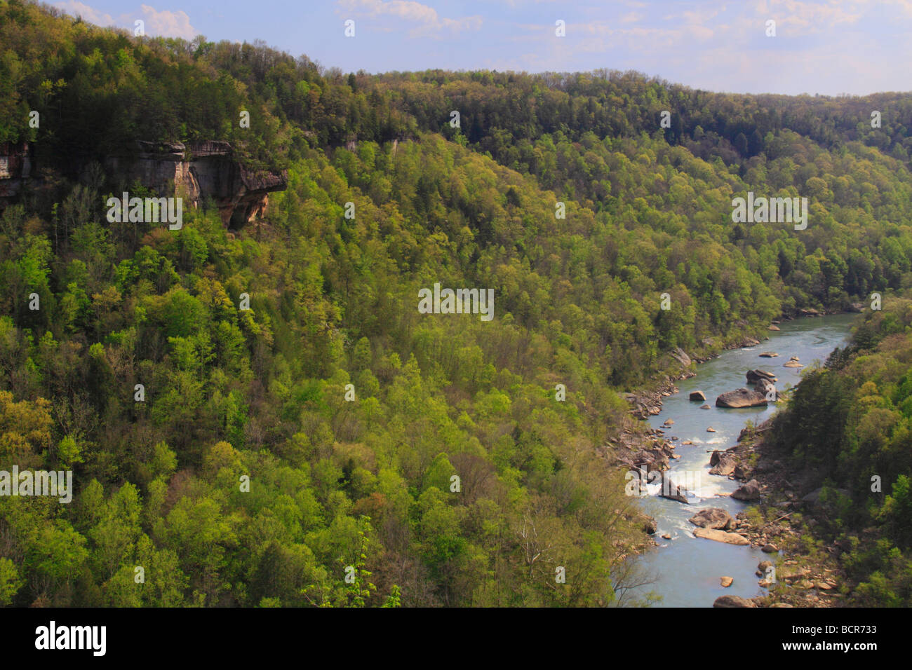 Cumberland River Devil s Jump Overlook Big South Fork National River ...