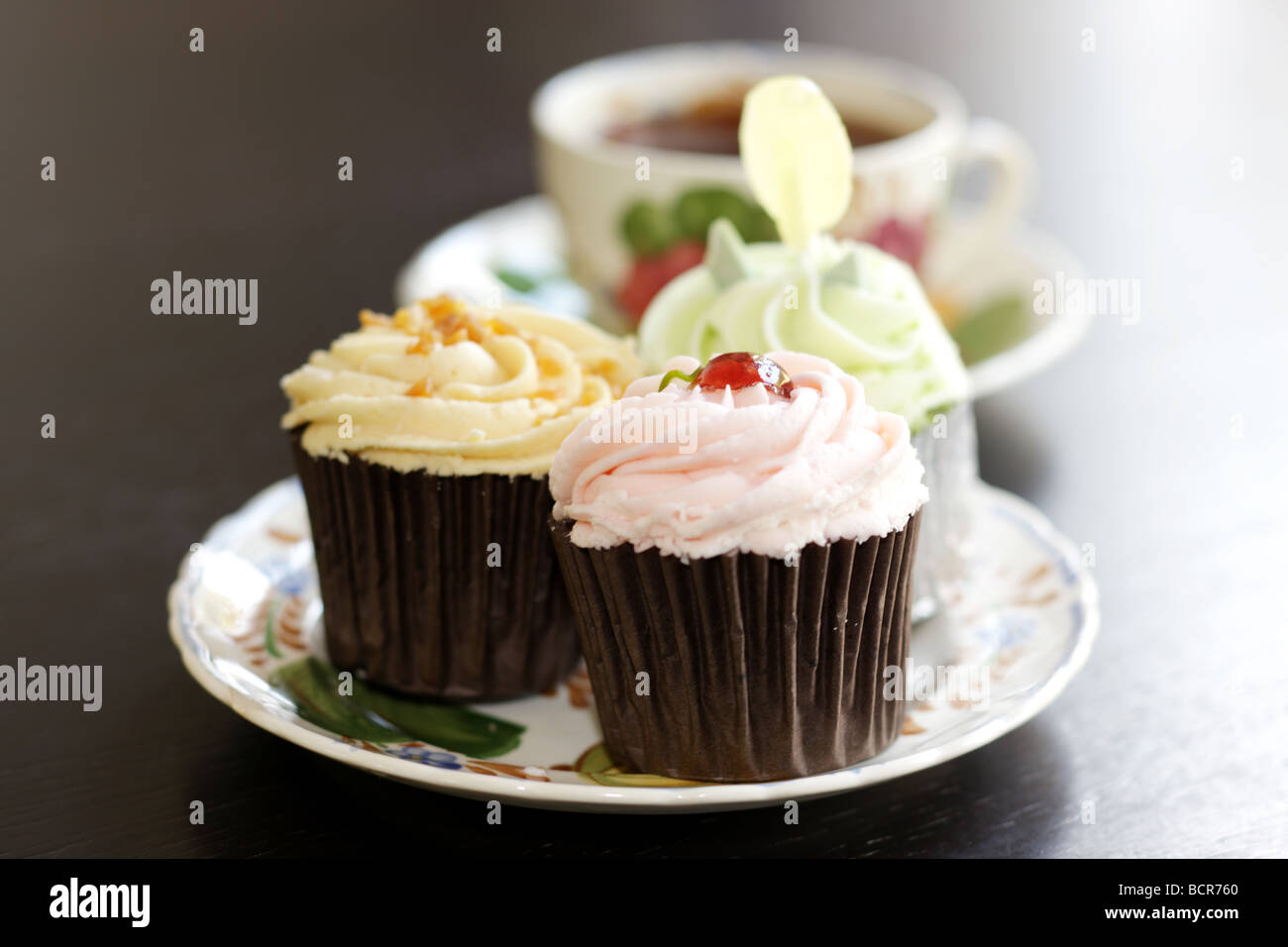 Selection of Cup Cakes Stock Photo - Alamy