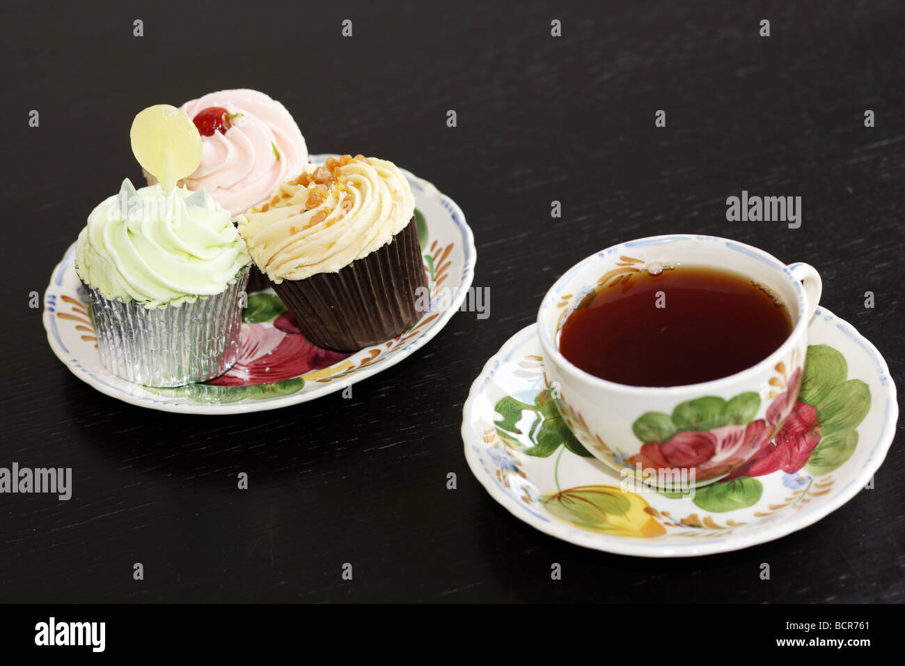 Selection of Cup Cakes Stock Photo - Alamy