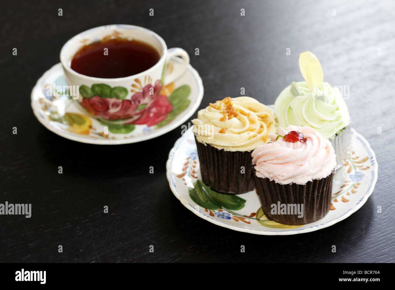 Selection of Cup Cakes Stock Photo - Alamy