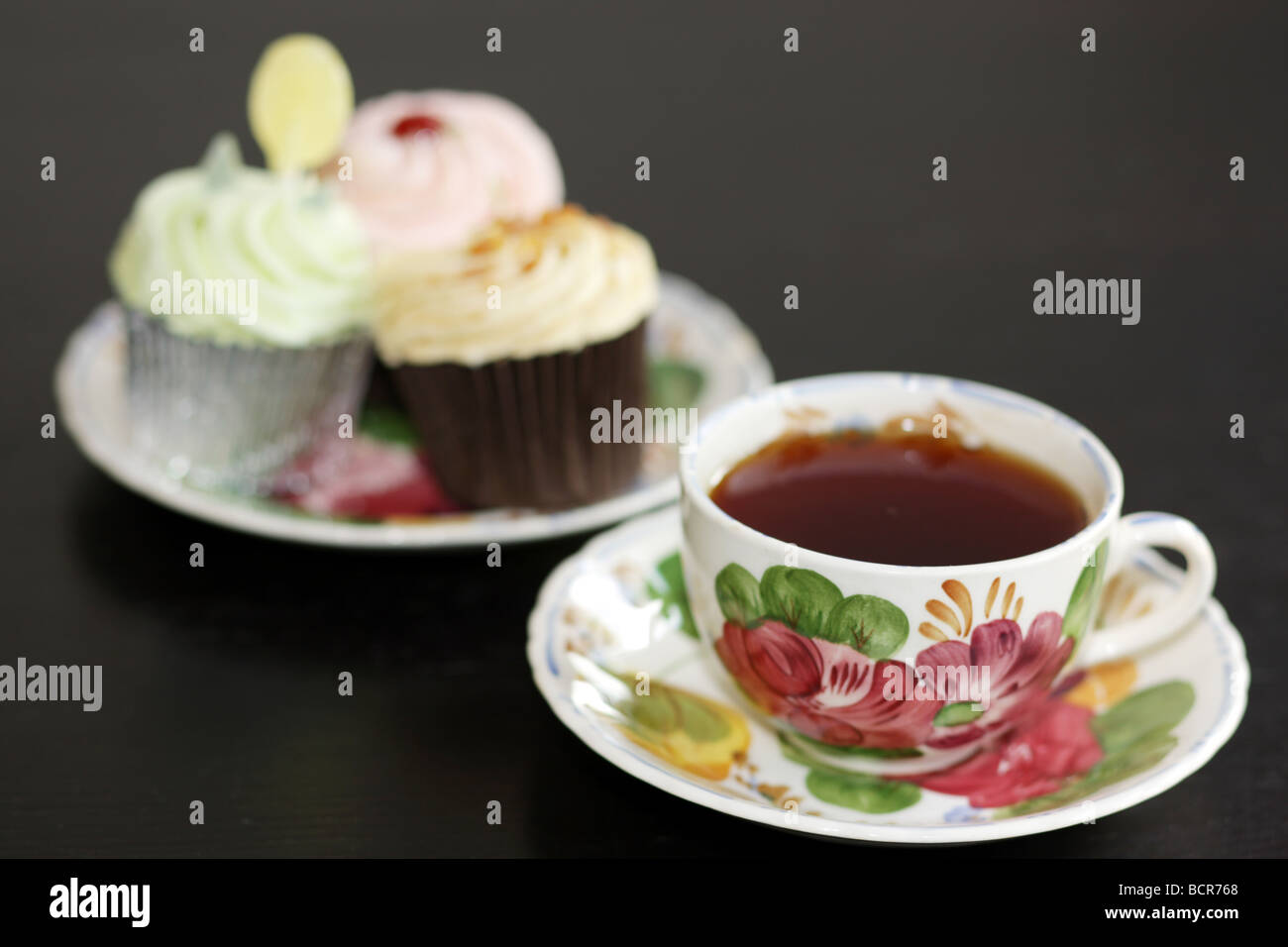 Selection of Cup Cakes Stock Photo - Alamy