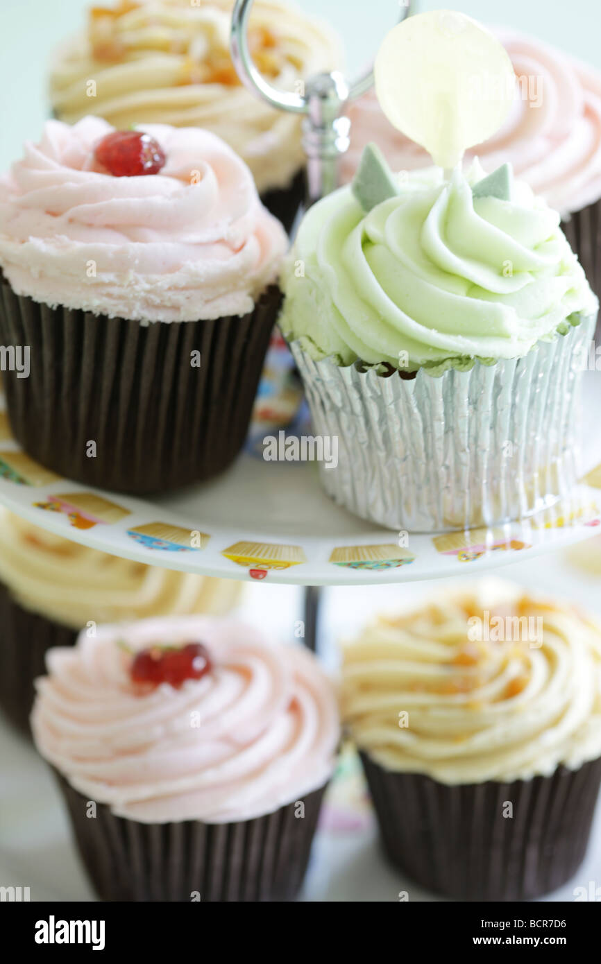 Selection of Cup Cakes Stock Photo - Alamy