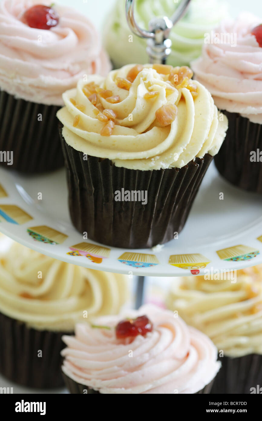 Selection of Cup Cakes Stock Photo - Alamy