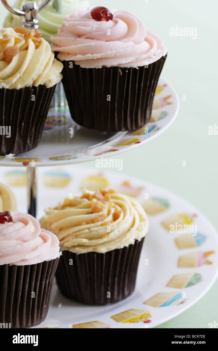 Selection of Cup Cakes Stock Photo - Alamy