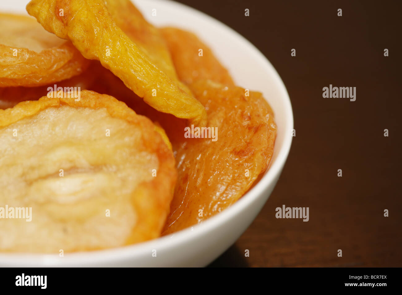 Bowl of Dried William Pears Stock Photo - Alamy