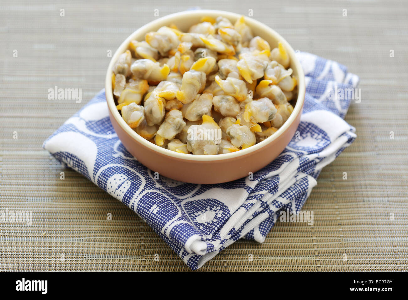 Bowl of Cockles Stock Photo - Alamy