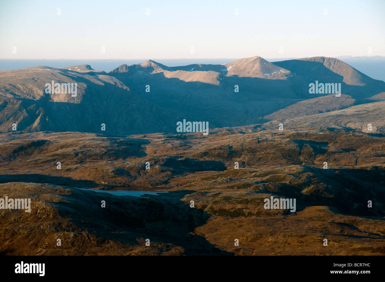 Foinaven mountain sutherland mountains hi-res stock photography and ...