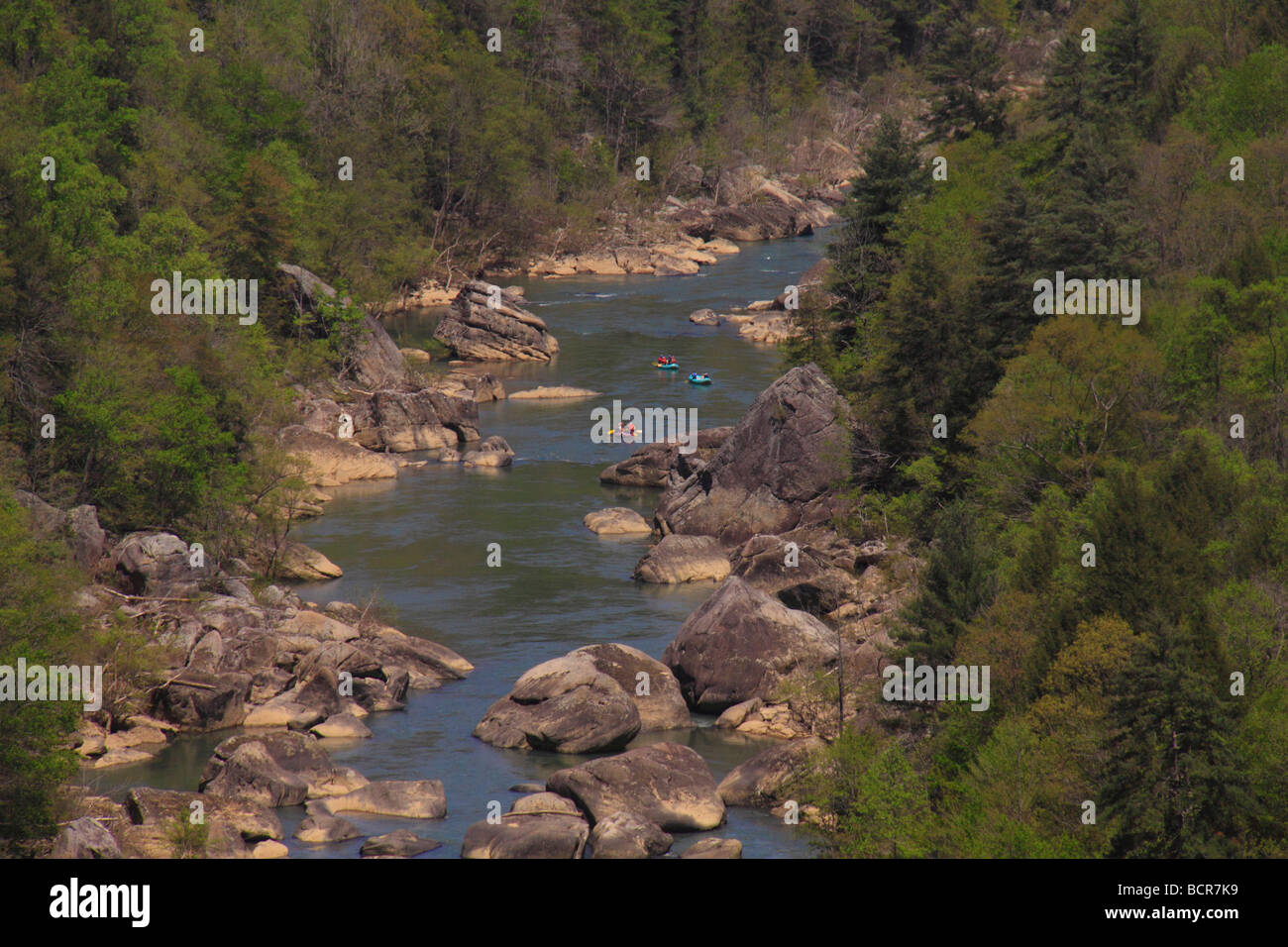 View from Honey Creek Overlook Big South Fork National River and ...