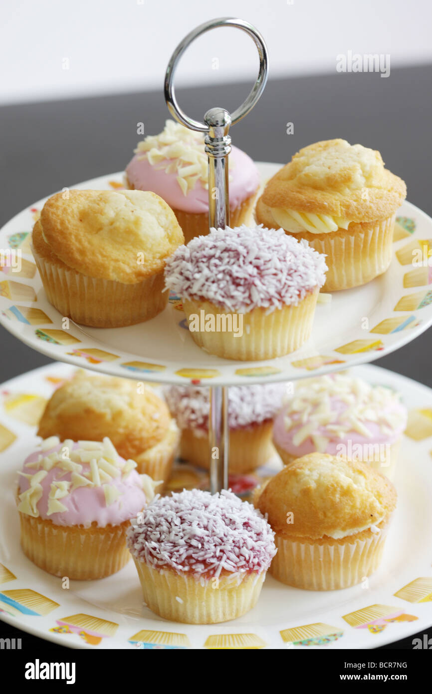 Selection of Cup Cakes Stock Photo - Alamy