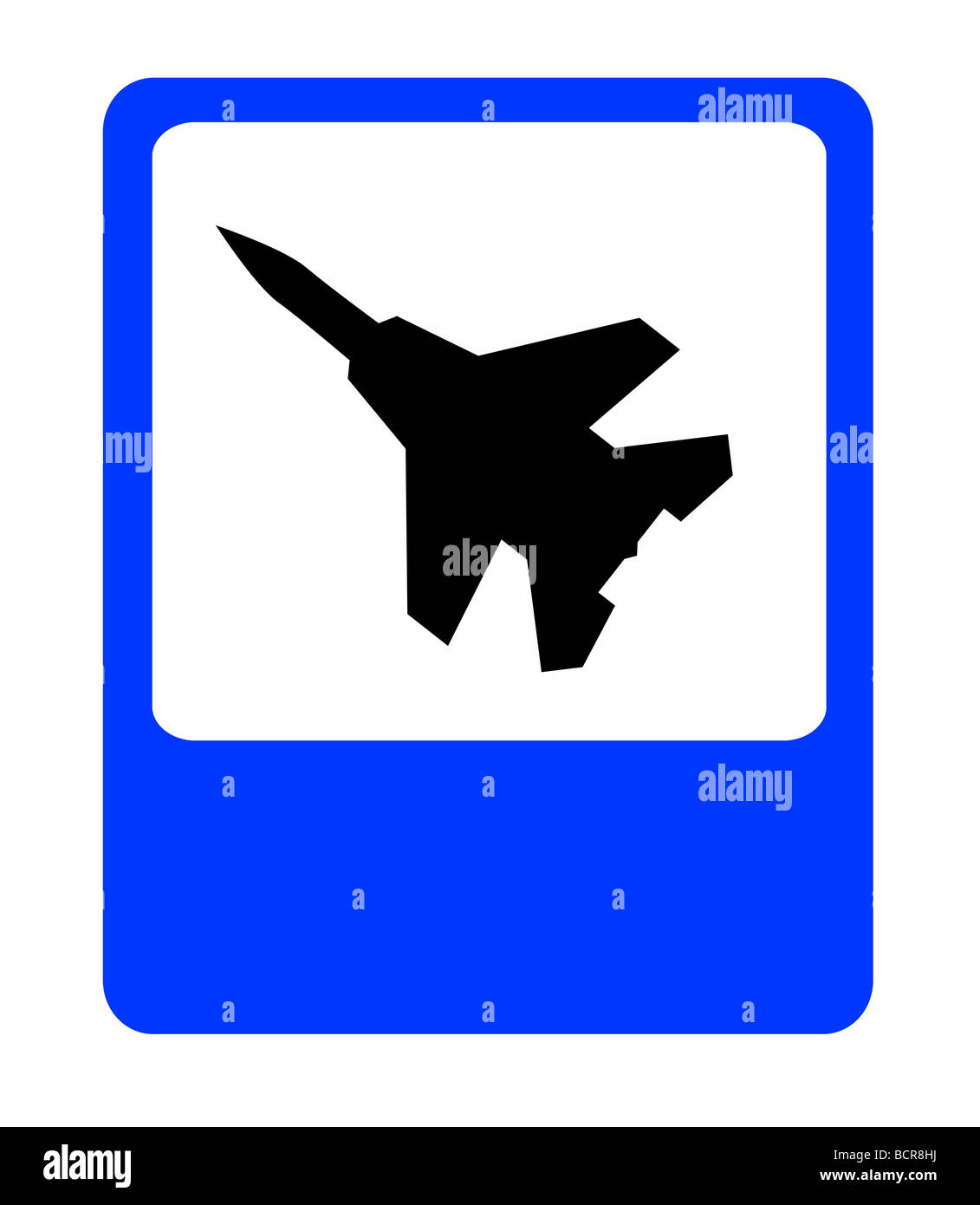 Danger aircraft armed warning sign hi-res stock photography and images ...