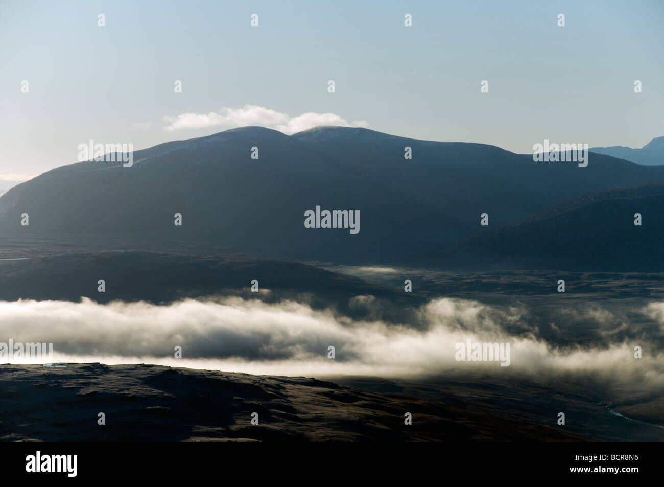 Ben Hee from Ben Hope, Sutherland, Scotland, UK Stock Photo - Alamy