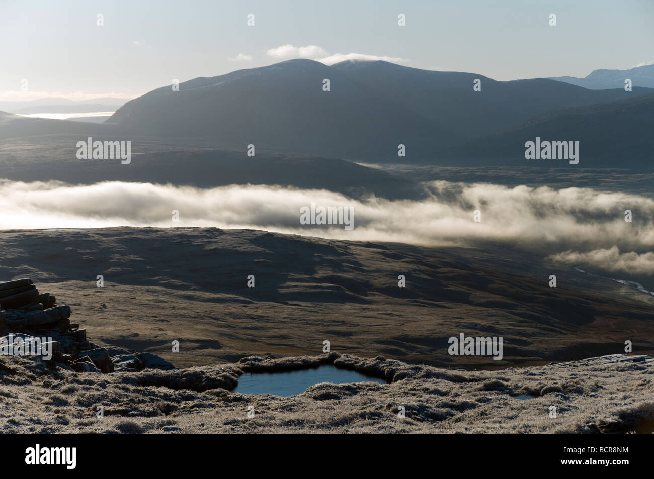 Ben Hee from Ben Hope, Sutherland, Scotland, UK Stock Photo - Alamy