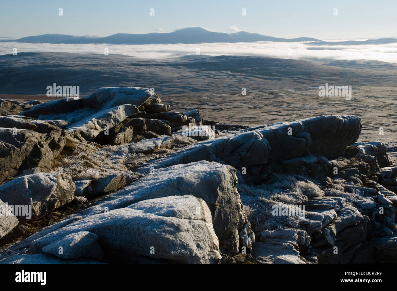 Ben Klibreck from Ben Hope, Sutherland, Scotland, UK Stock Photo - Alamy