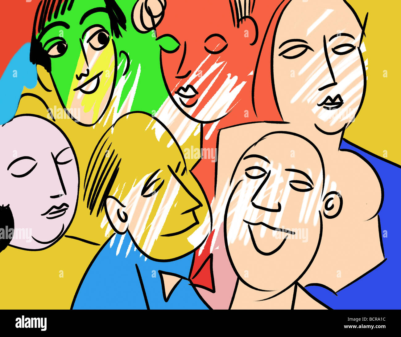 Cartoon drawing 2007 hi-res stock photography and images - Alamy