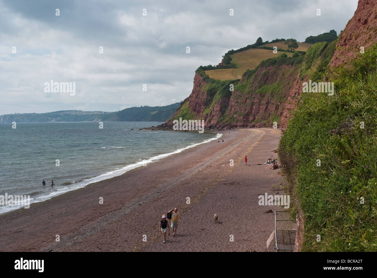 Ness Cove, Shaldon, Devon Stock Photo - Alamy