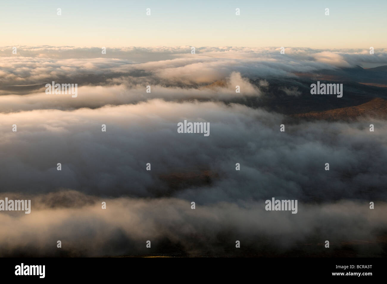 Sutherland Winter Mist Cold Mountain High Resolution Stock Photography ...