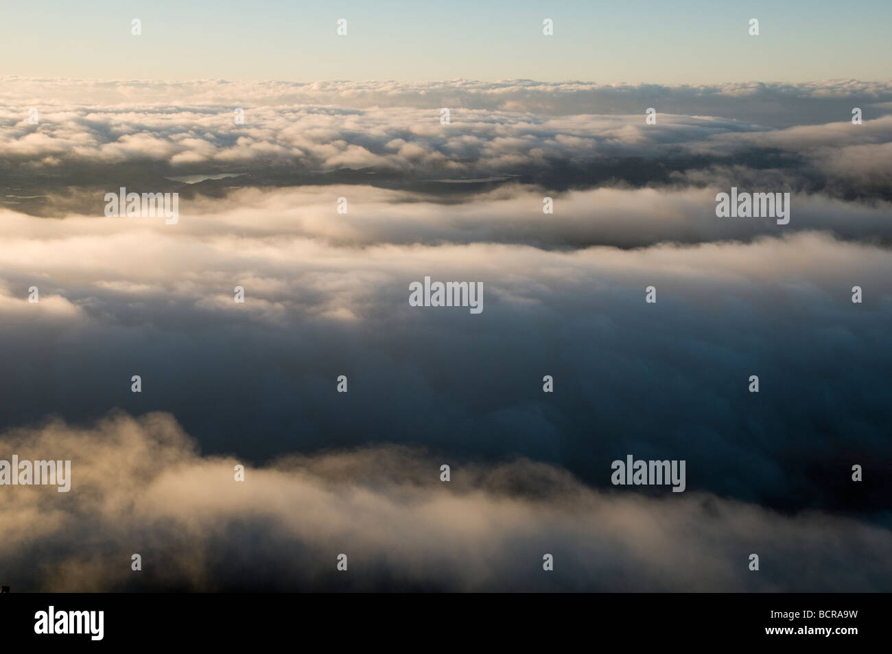 Sutherland Winter Mist Cold Mountain High Resolution Stock Photography ...