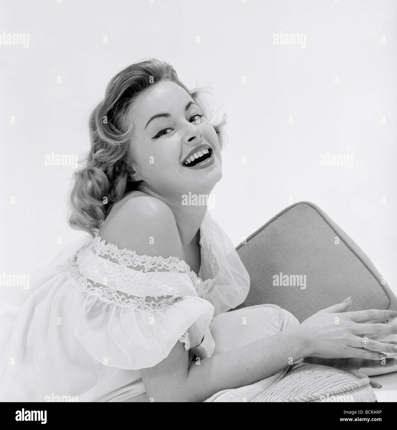 Woman laughing hi-res stock photography and images - Alamy