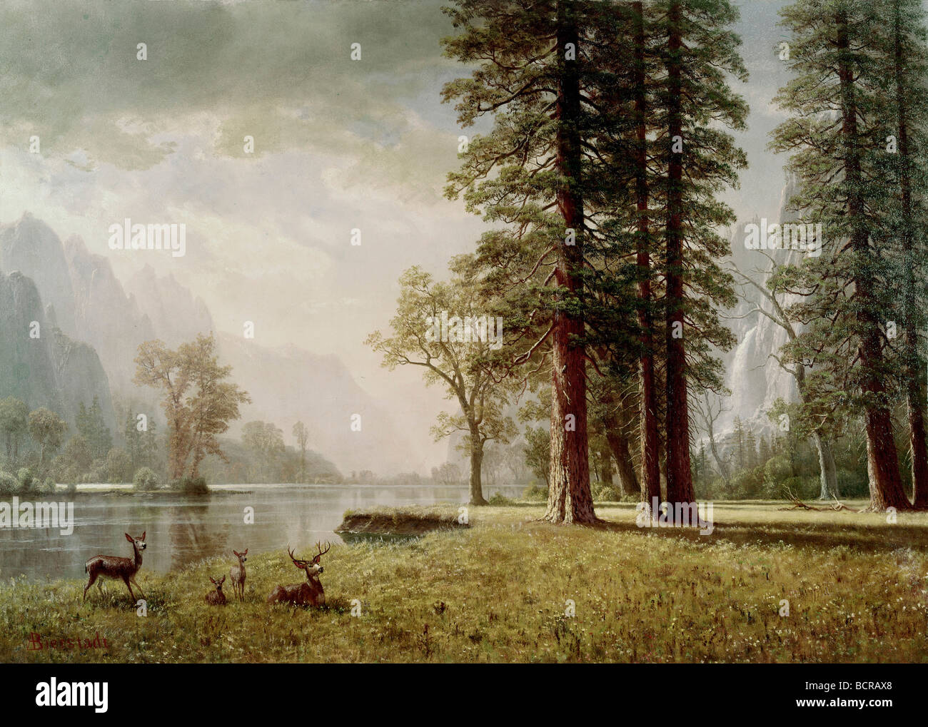 Hetch hetchy valley albert bierstadt hi-res stock photography and ...