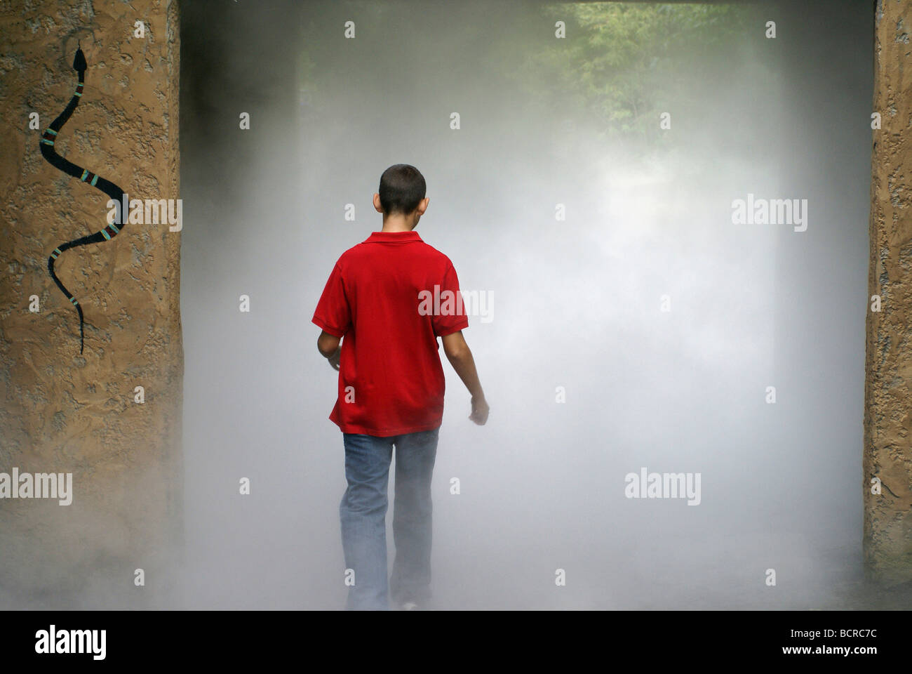 Boy with a snake hi-res stock photography and images - Alamy