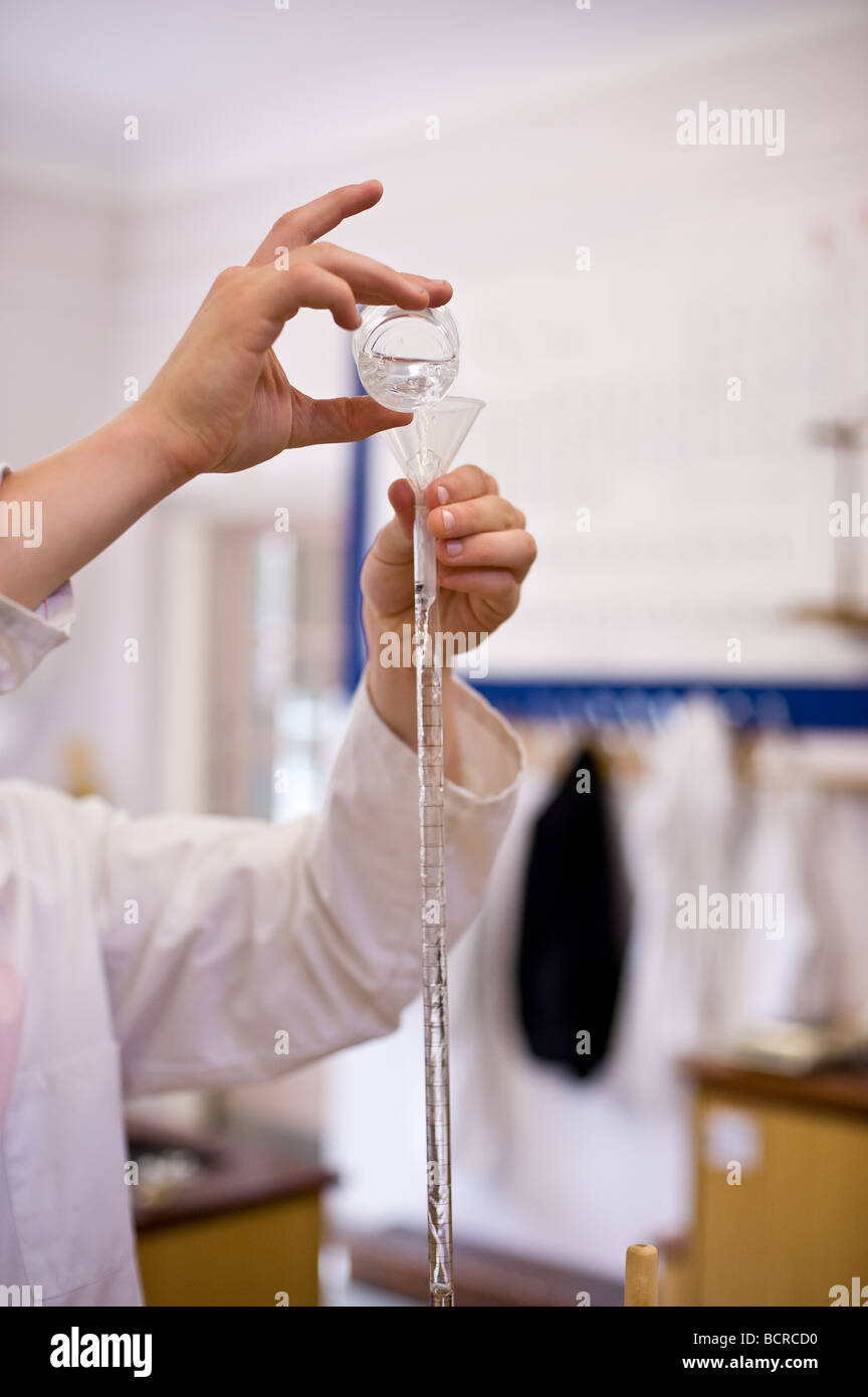UK School - England Grammar School Education UK - A student pouring ...