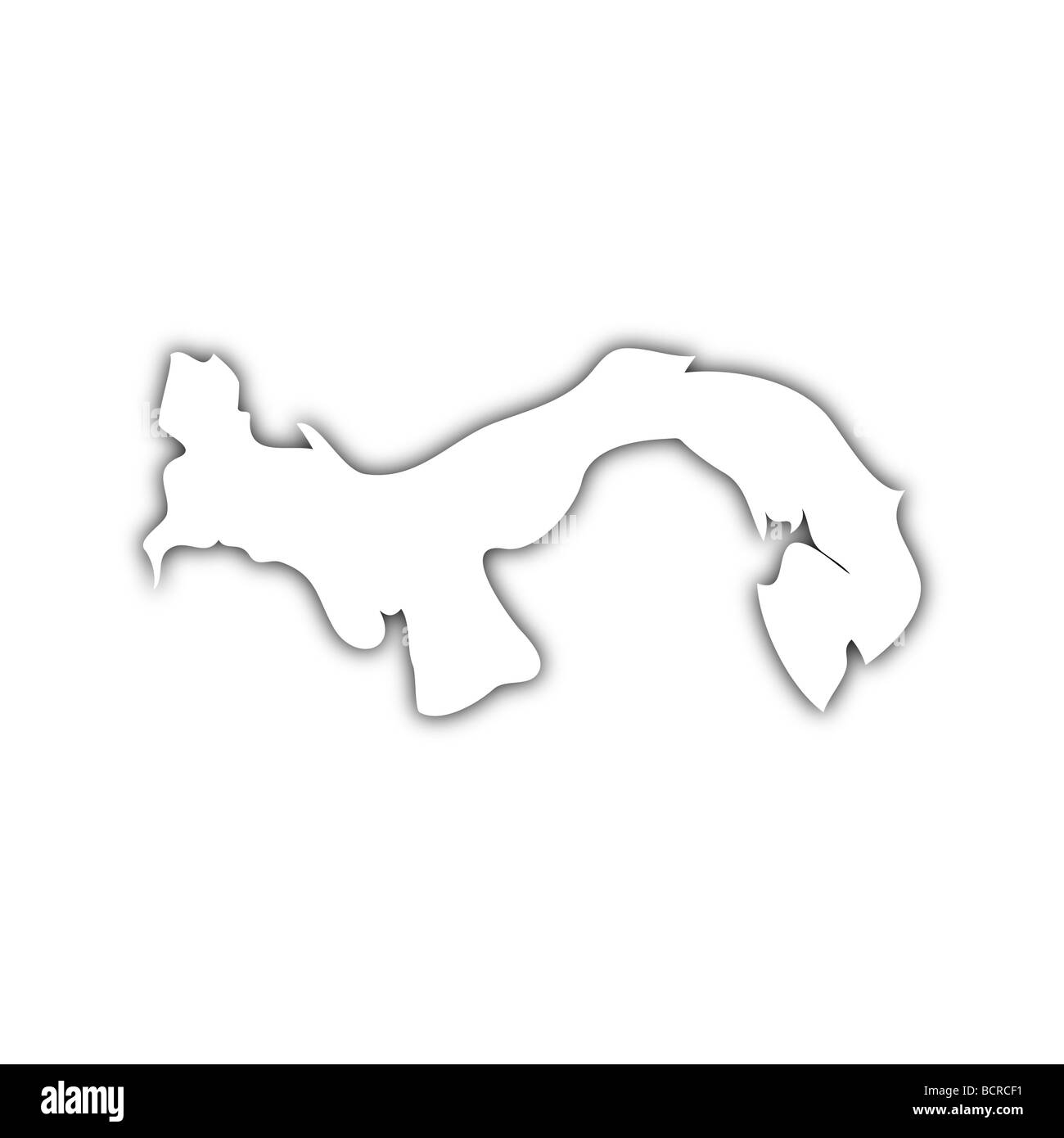 Panama map Black and White Stock Photos & Images - Alamy