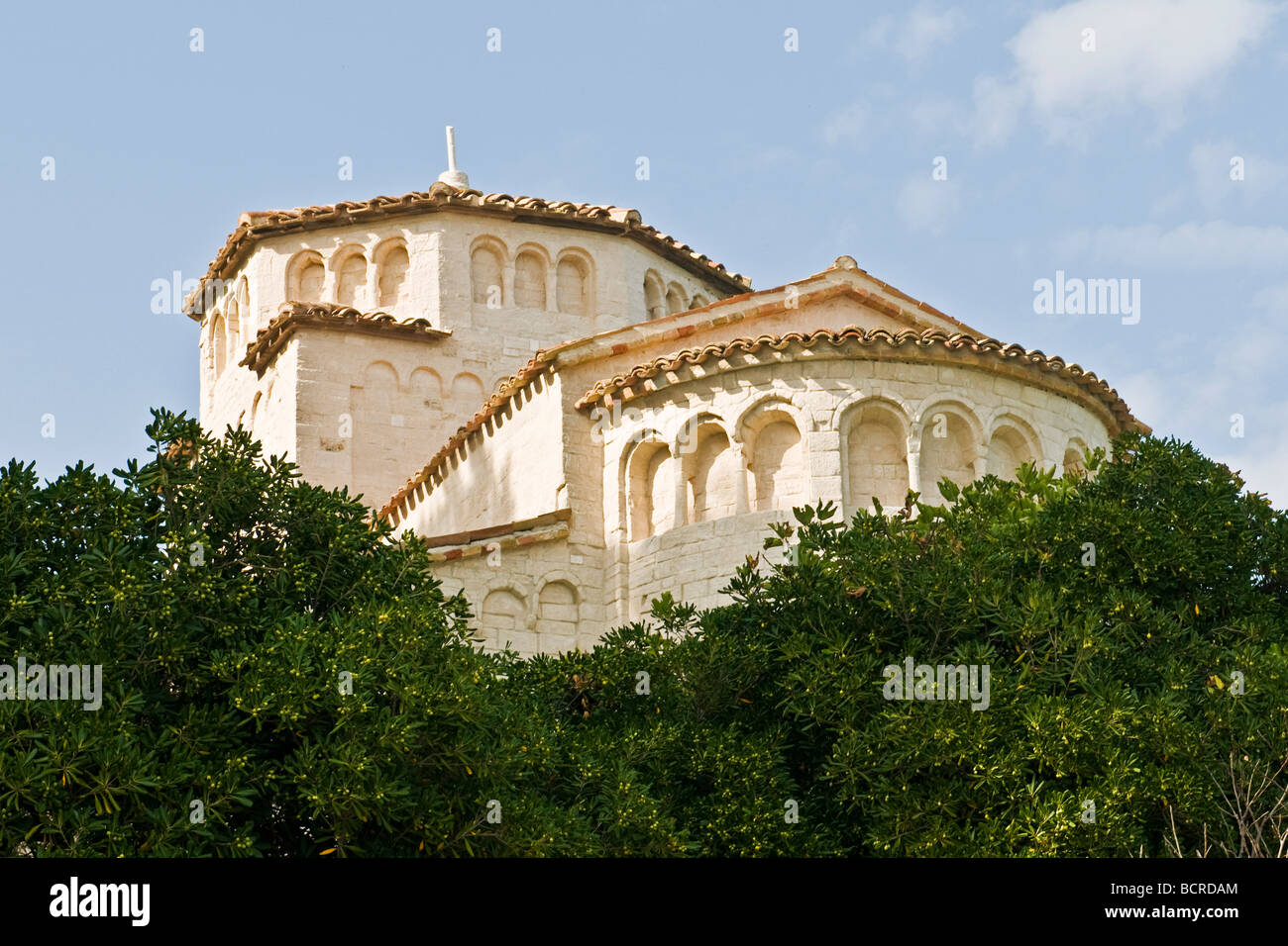 Santa Maria Abbey Portonovo Conero Regional Park Ancona Italy Stock ...